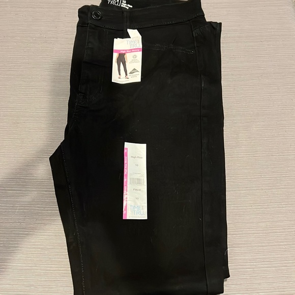 Time and Tru | Jeans | New Black Time And Tru High Rise Skinny Jeans ...